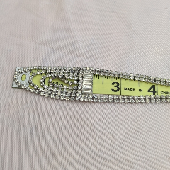 Hobe | Jewelry | Vintage Hobe Silver Rhinestone Dangle Necklace | Poshmark